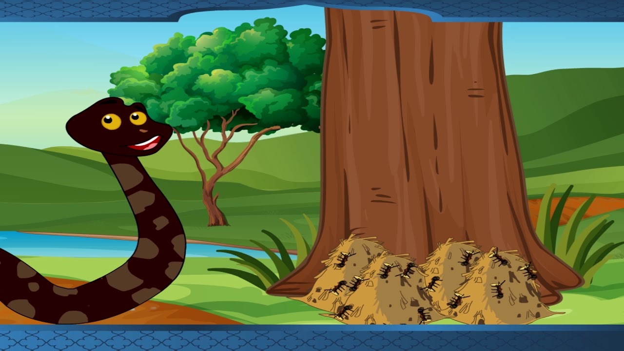Snake and ants - नाग और चींटियां class-2 - YouTube