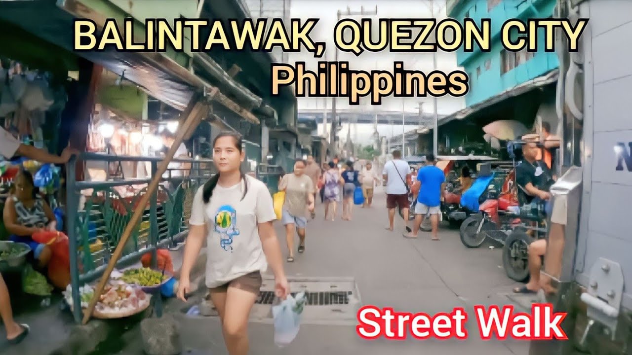 Balintawak, Quezon City Philippines-Walking Tour [4K] - YouTube