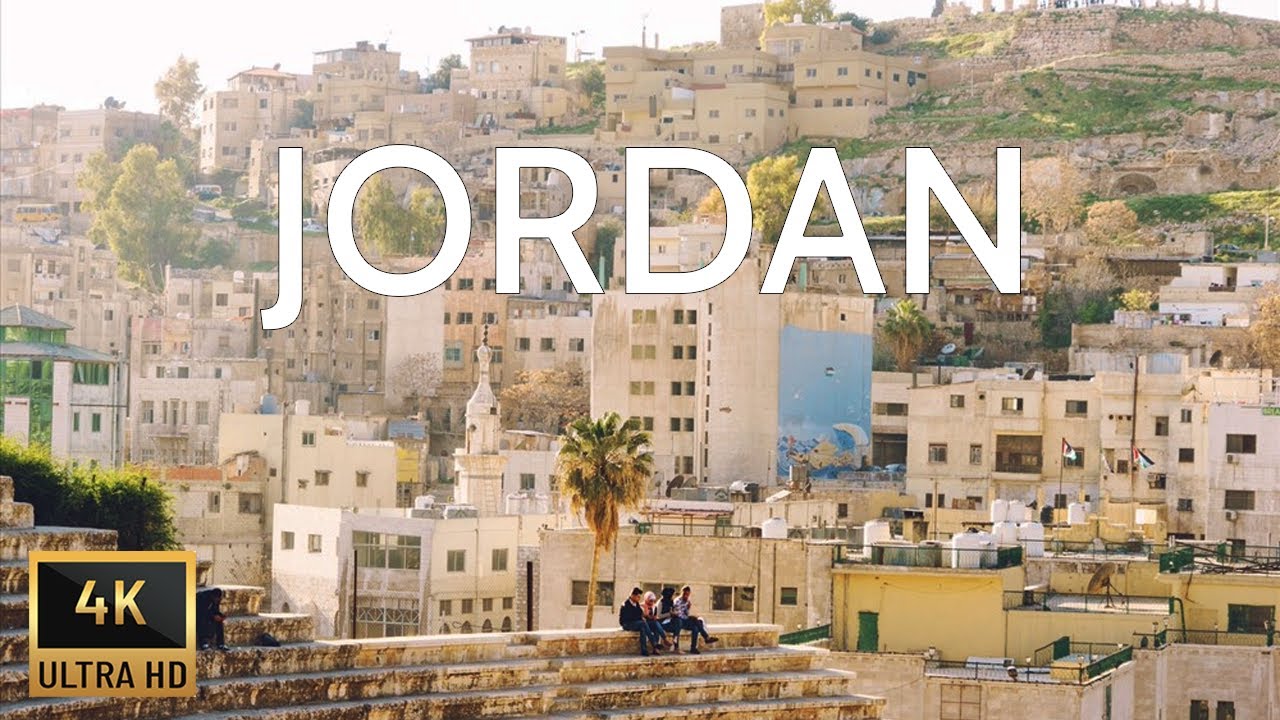 FLYING OVER JORDAN (4K UHD) - Relaxing Music Along With Beautiful ...