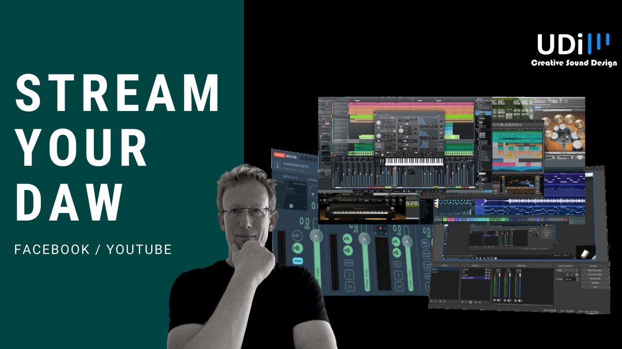 How to stream your DAW to Facebook with audio using OBS and Voicemeeter ...
