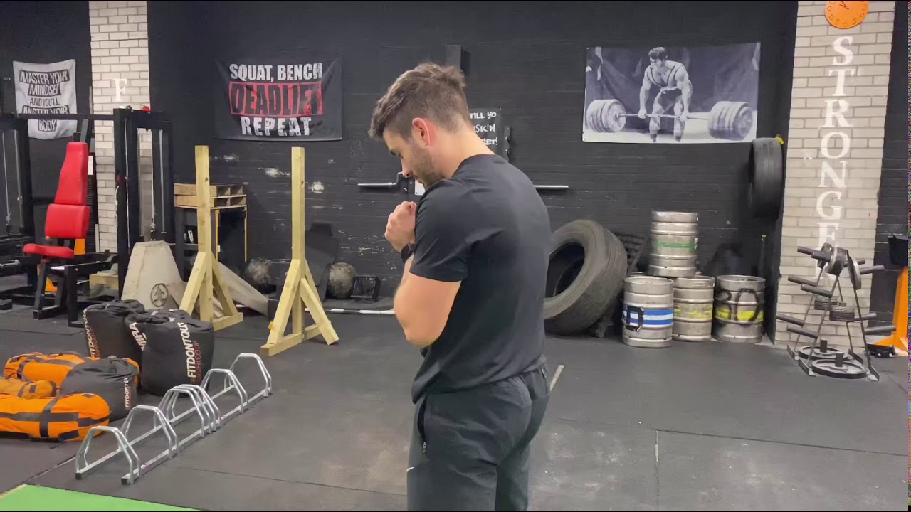 Standing Glute Squeeze (glutes_with_atkincoaching). - YouTube