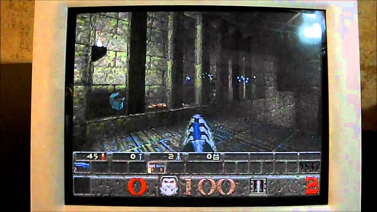 486DX/33 vs Am5x86/133: Quake - YouTube