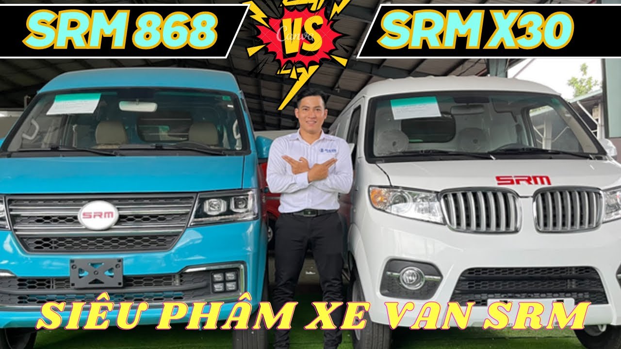 SO SÁNH XE VAN SRM 868 VÀ SRM X30 - YouTube