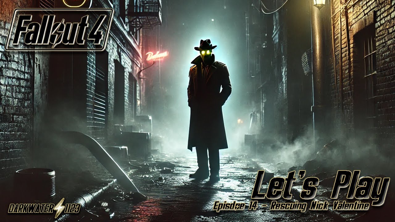 Rescuing Nick Valentine, the Synth Detective | Fallout 4 Let's Play ...