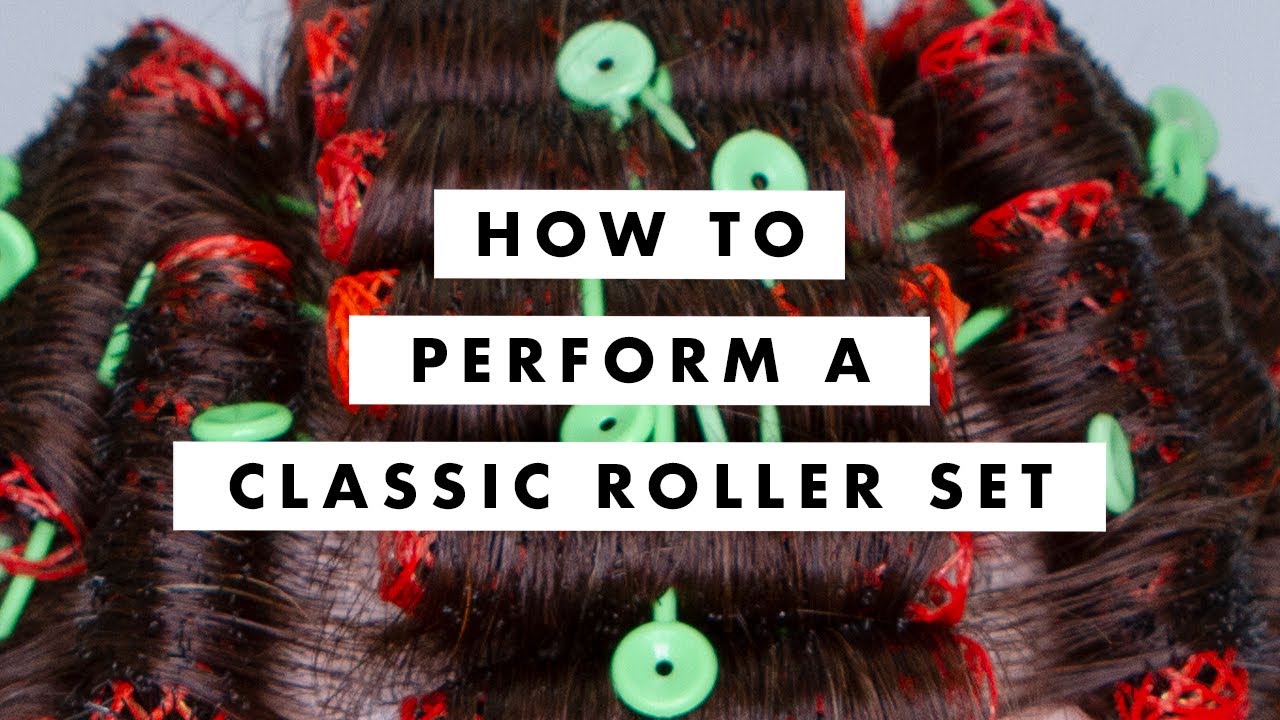 How to perform a Classic Roller Set - The Fay - YouTube