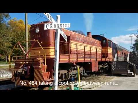 Fall Color Train Ride 2017 - North Alabama Railroad Museum - YouTube