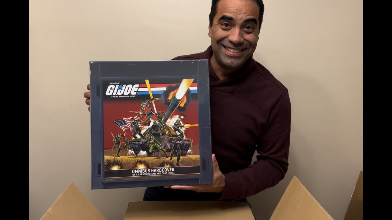 3D JOES The Art Of GI Joe Hardcover Unboxing and Overview - YouTube