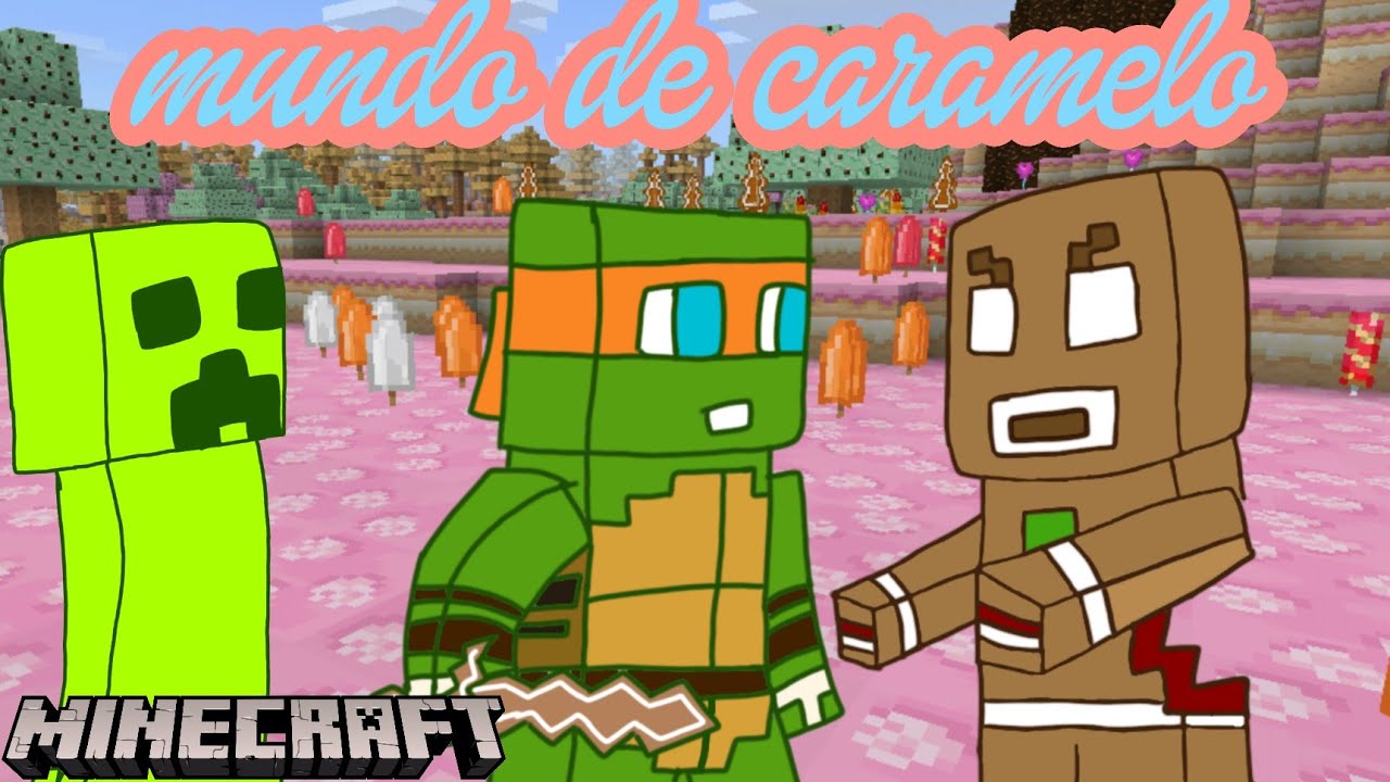 MINECRAFT DE CARAMELO! 🍭 - YouTube