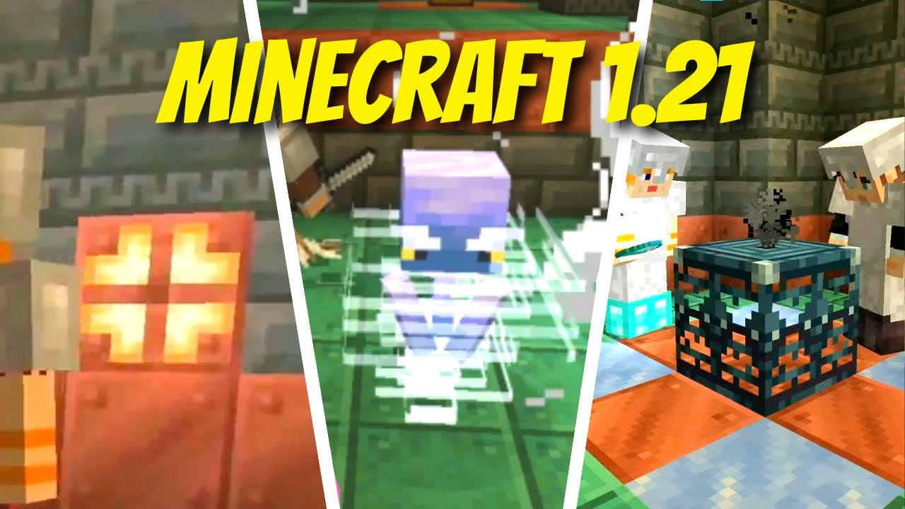 The Minecraft 1.21 Update in 4 Minutes! Auto Crafting, New Blocks, The ...