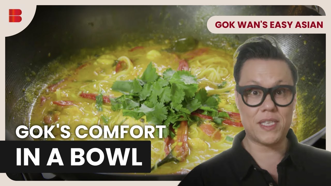 How Gok Makes Malaysian Laksa | Gok Wan's Easy Asian - YouTube