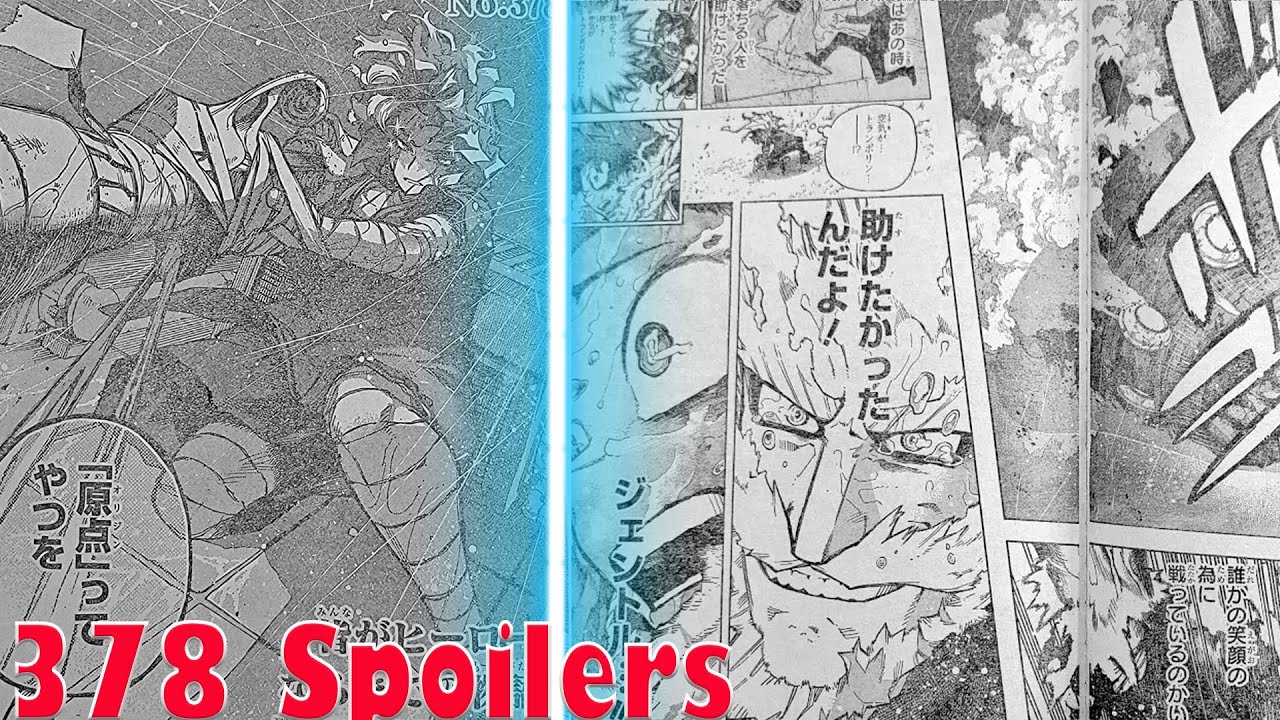 MY HERO ACADEMIA Chapter 378 SPOILERS - Lady Nagant vs Shigaraki ...