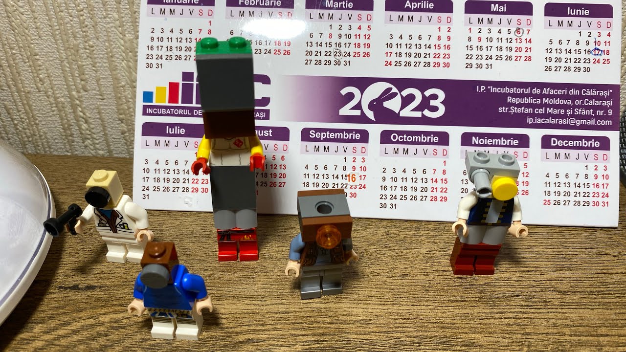 How to build Lego cameraman scientist, cameraman, speakerman, large ...