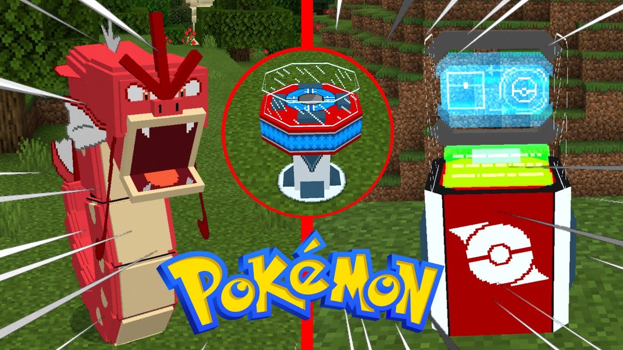 INCRÍVEL!! *ATUALIZAÇÃO* ADDON/MOD DE POKÉMON PARA MINECRAFT PE ! - YouTube