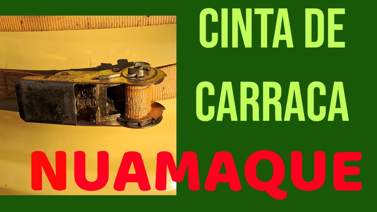 Cinta de carraca, con parte practica al final del video - YouTube