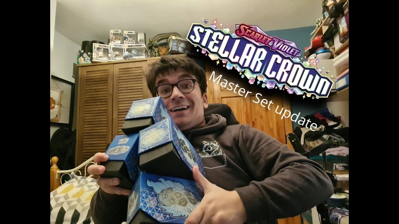 Pokemon Stellar Crown Master set update - YouTube