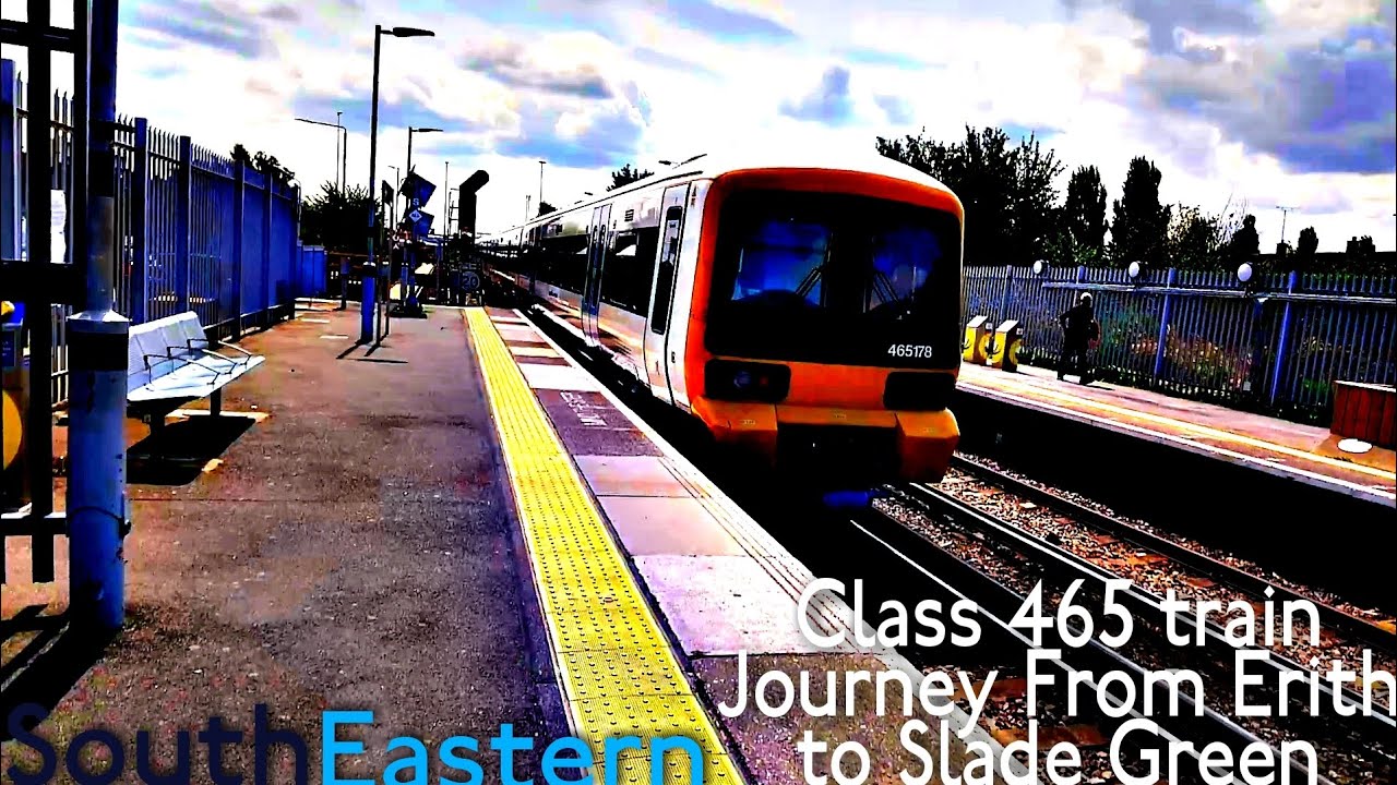 Southeastern Class 465 to Cannon street train Journey From Erith to ...