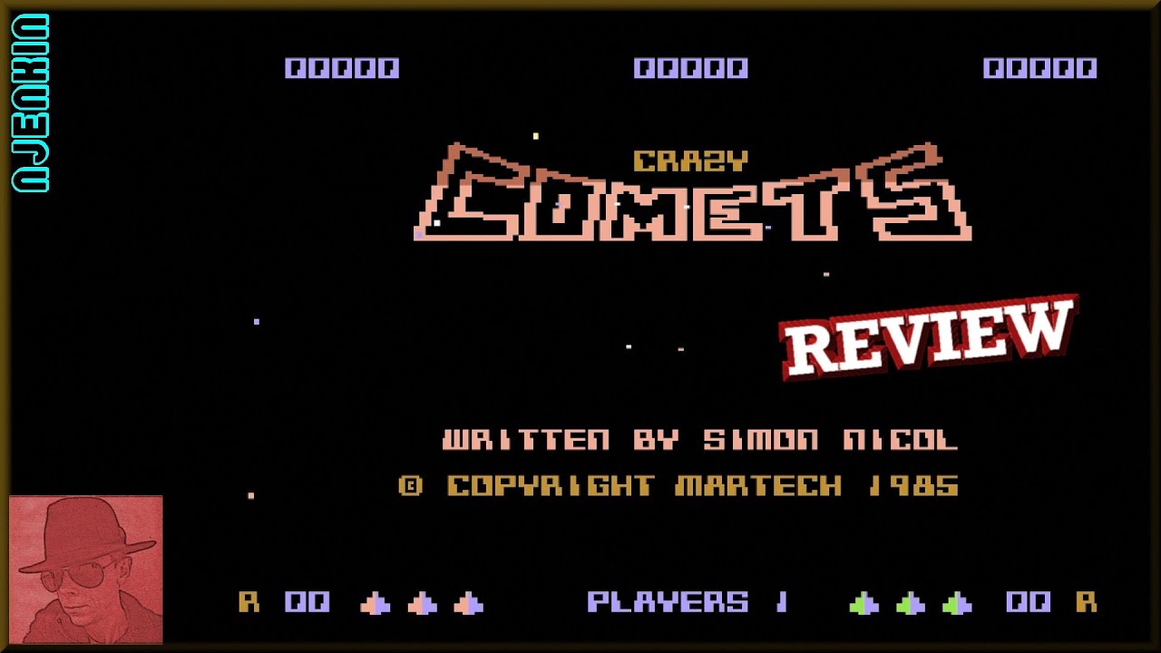 Crazy Comets - on the Commodore 64 !! with Commentary - YouTube