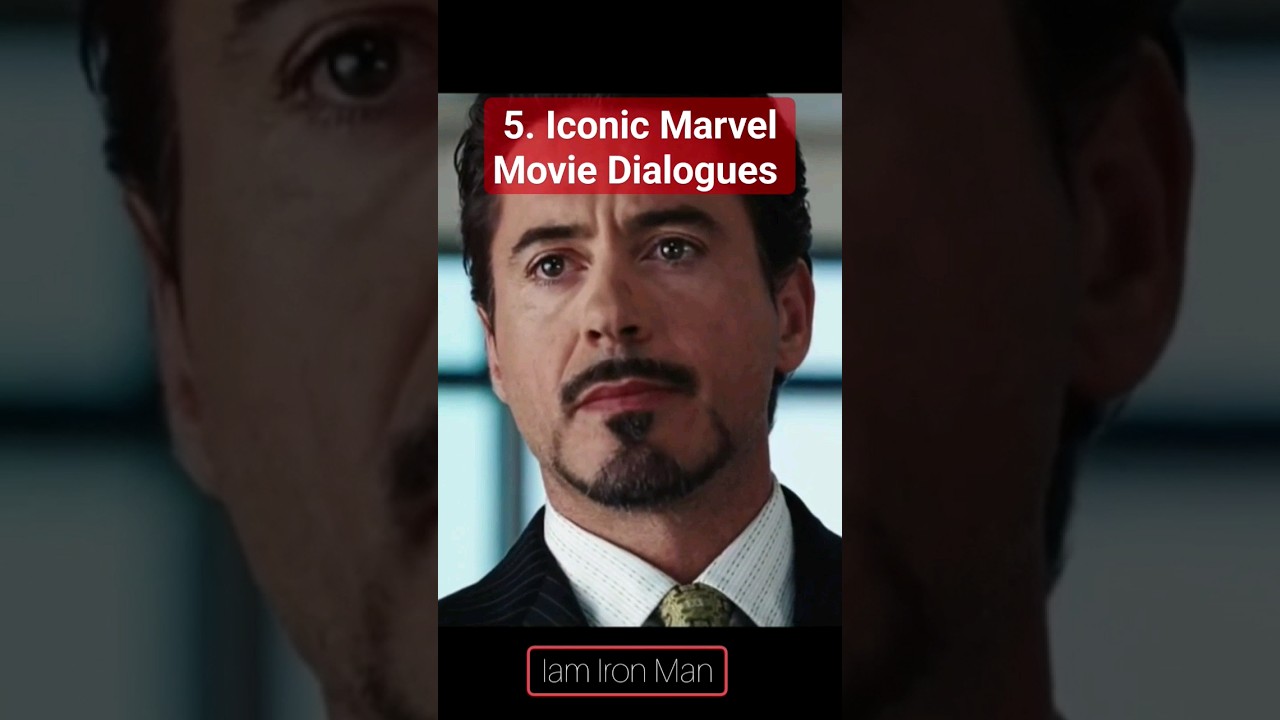 5. Iconic Marvel Movie Dialogues.#marvel #avengers #mcu #marvelshorts # ...