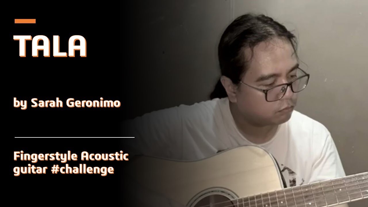 TALA by Sarah Geronimo (Guitar Challenge) - YouTube