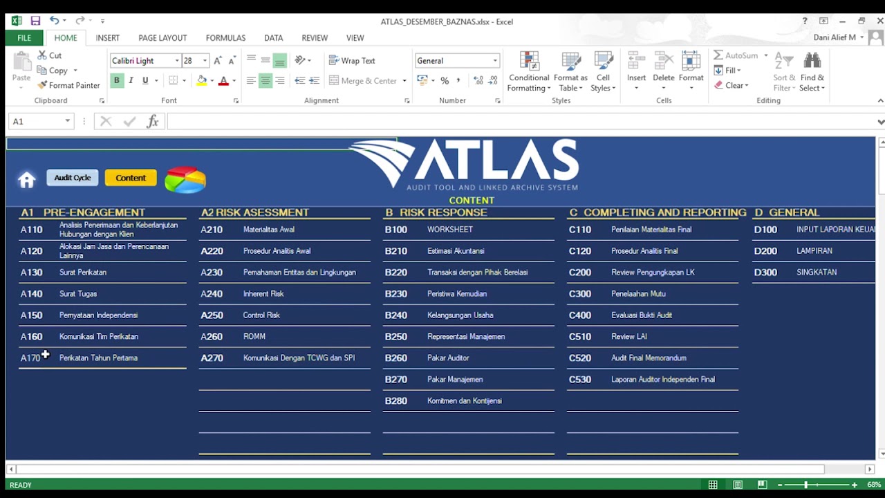 [ATLAS] PROSEDUR PENGGUNAAN APLIKASI ATLAS (A1.PRE-ENGAGEMENT & D ...