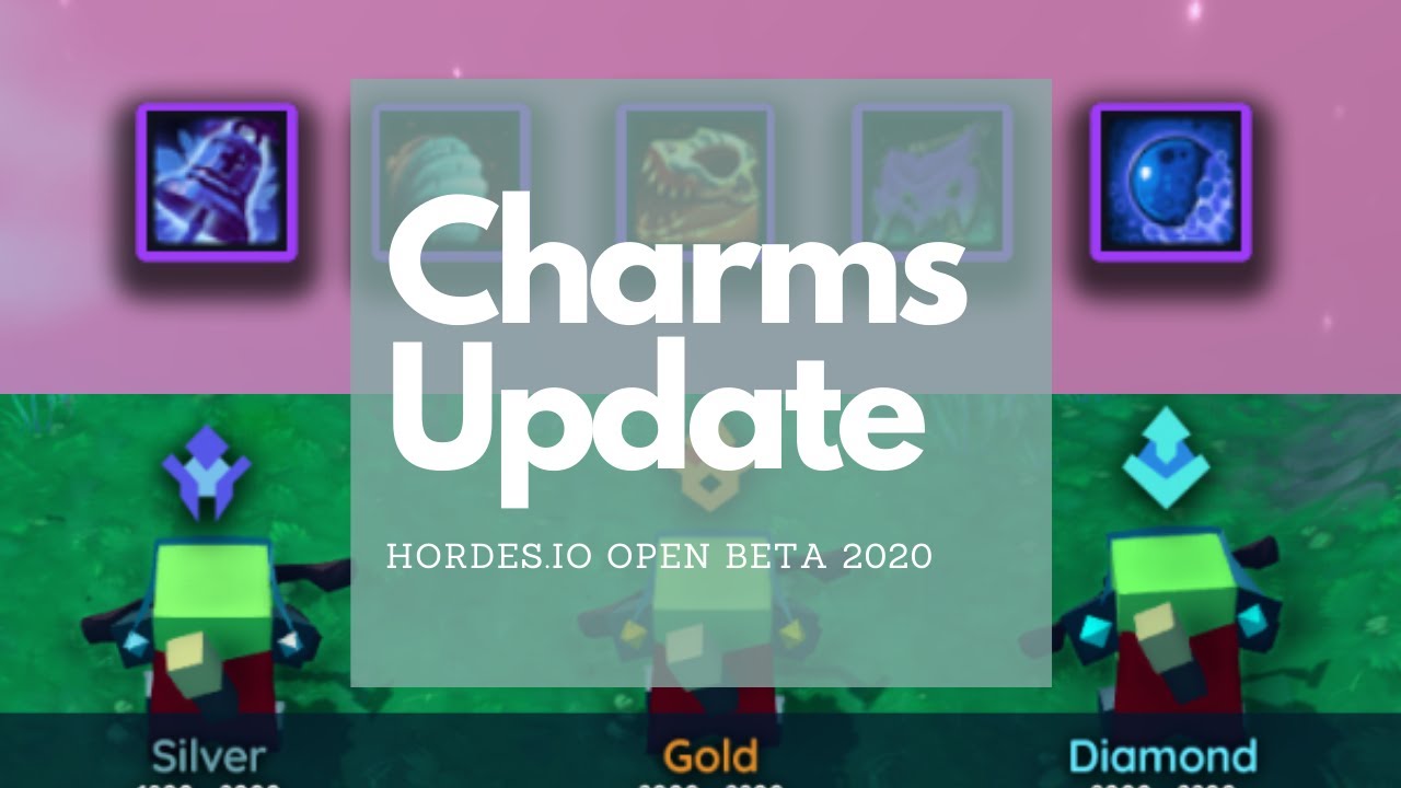 Hordes.io CHARMS UPDATE + MORE - YouTube