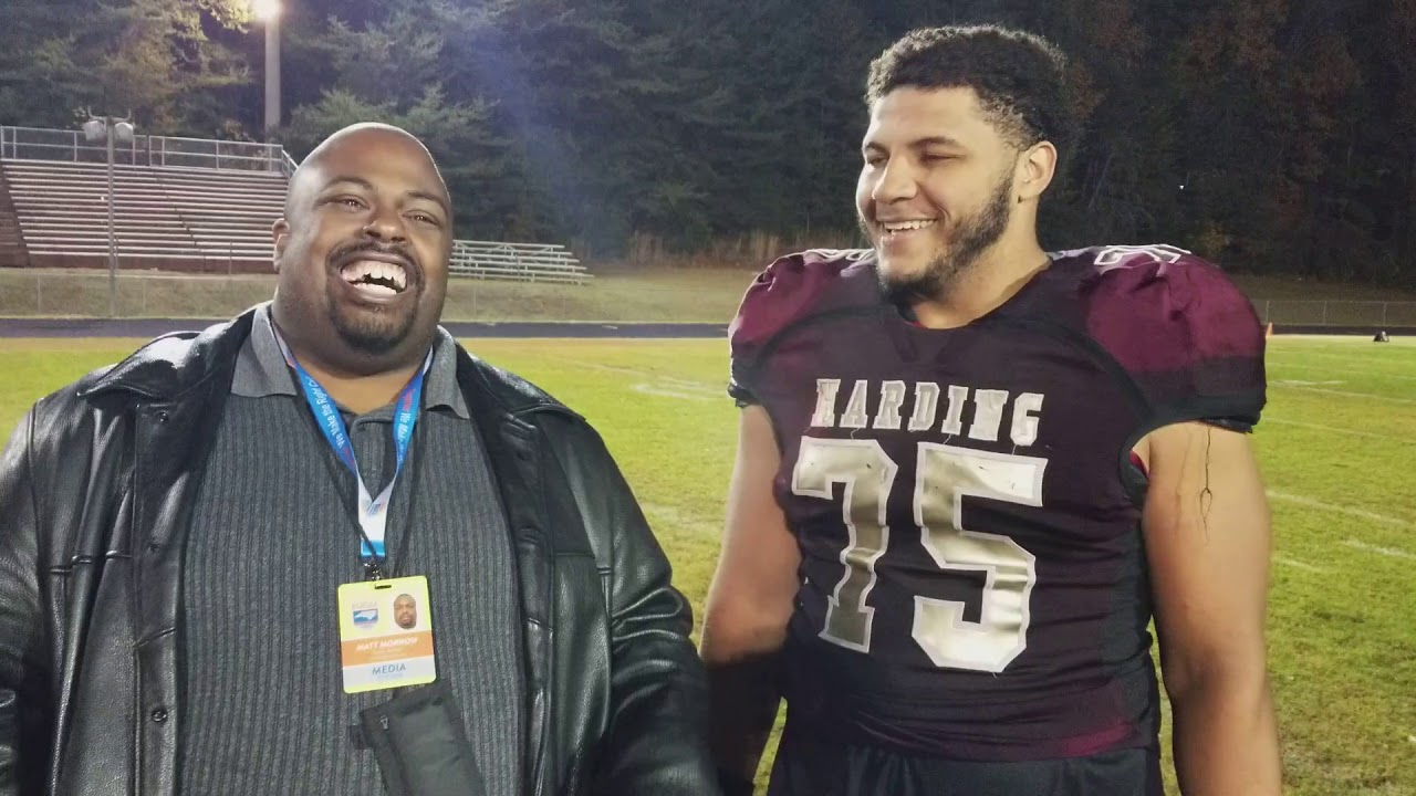 CV Interview Harding Rams OL/DL Jovaughn Gwyn - YouTube