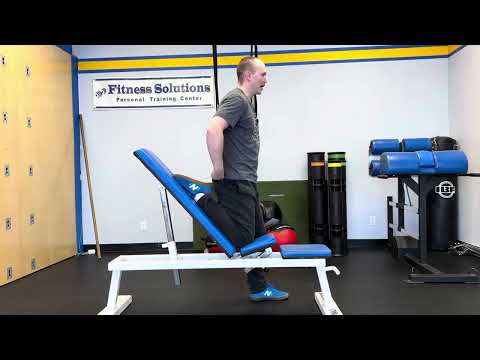 Incline Bench Couch Stretch - YouTube
