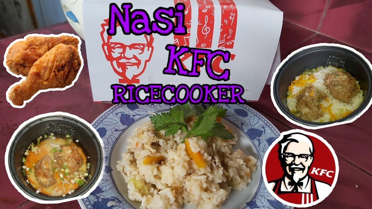Nasi KFC Ricecooker VIRALL !!! Resep Original Tanpa Bumbu Apapun ...