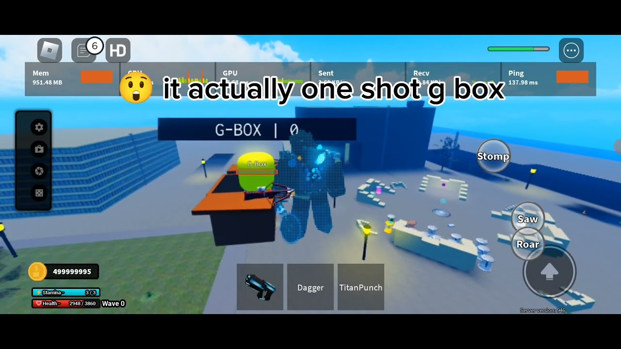 showcasing the broken saw titan telescope man in super box Siege ...