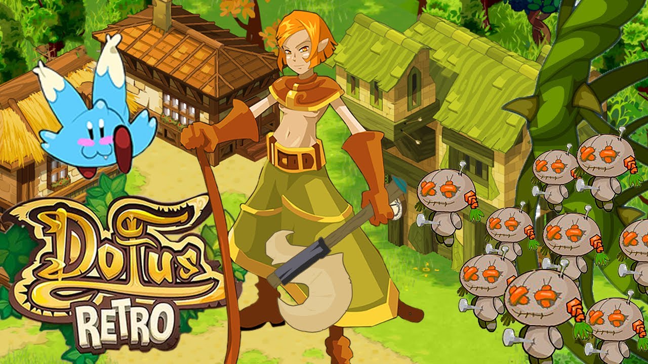 DOFUS RETRO PVP - UNE HACHE SUR CRA! SADIDA PVP LVL 60 - YouTube