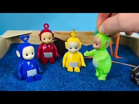 TELETUBBIES Blue Sand Treasure Dig DISNEY PRINCESSES Fisher Price Ride ...