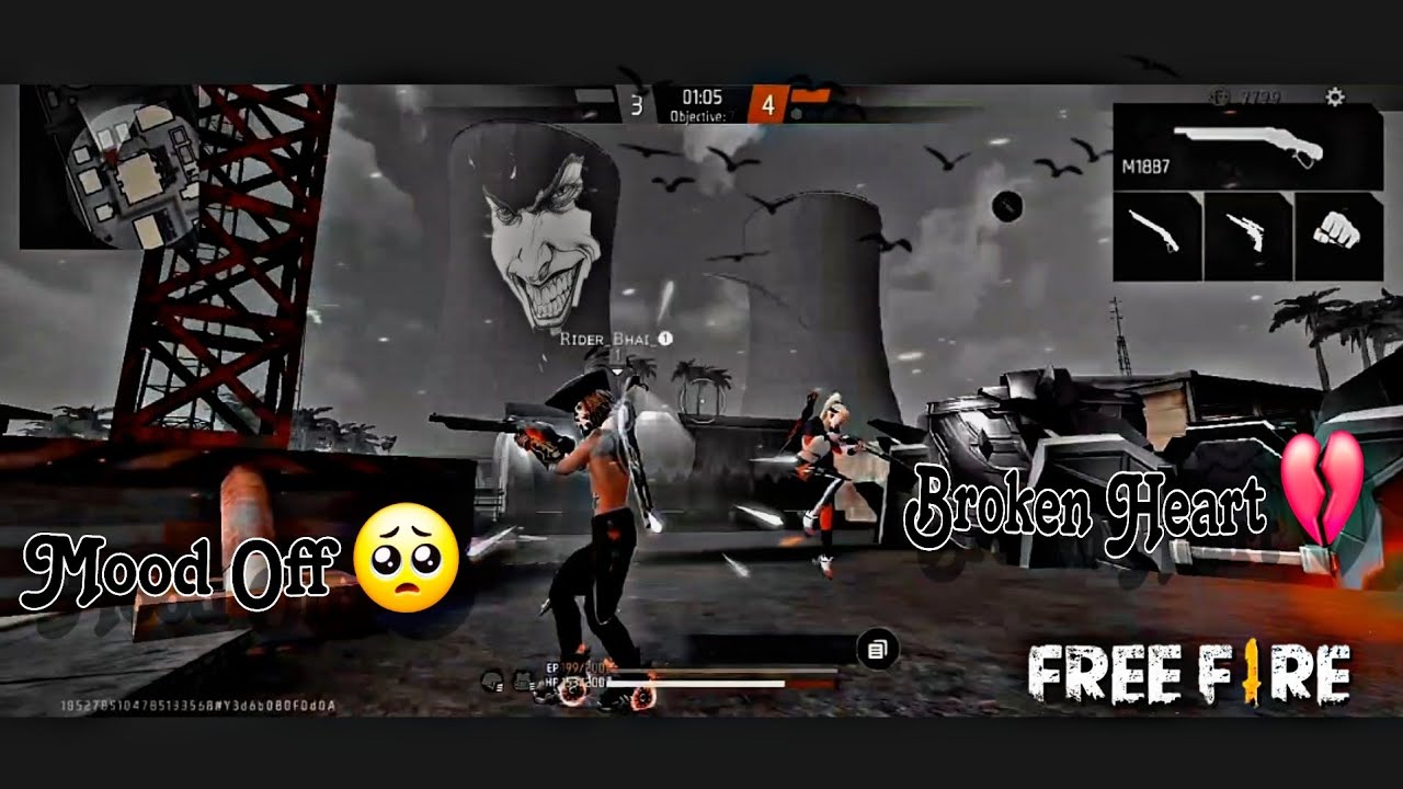 Alone 😭 Free Fire Mood Off Sad Status 😢 Free Fire Broken Heart Sad ...