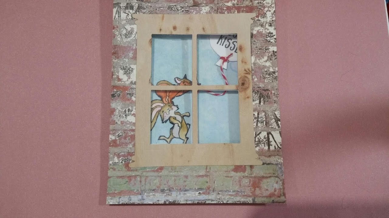 Window Peek-a-Boo Card Tutorial - YouTube