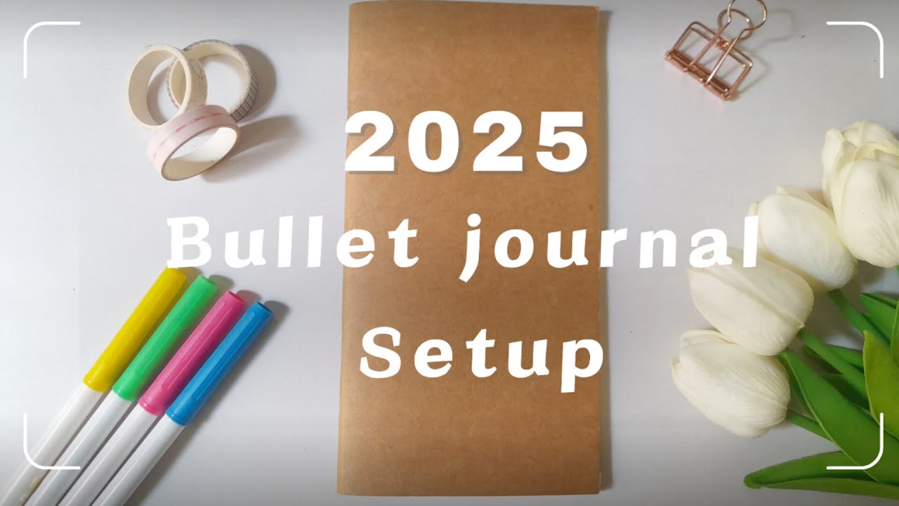 2025 Bullet Journal Setup 🌷🎀 - YouTube