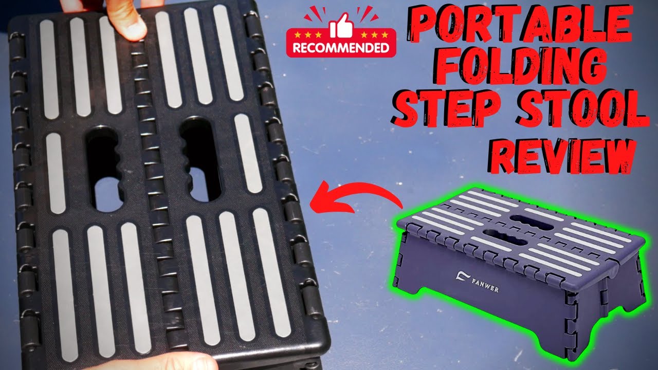 Lightweight Portable Folding Step Amazon "Review" - YouTube