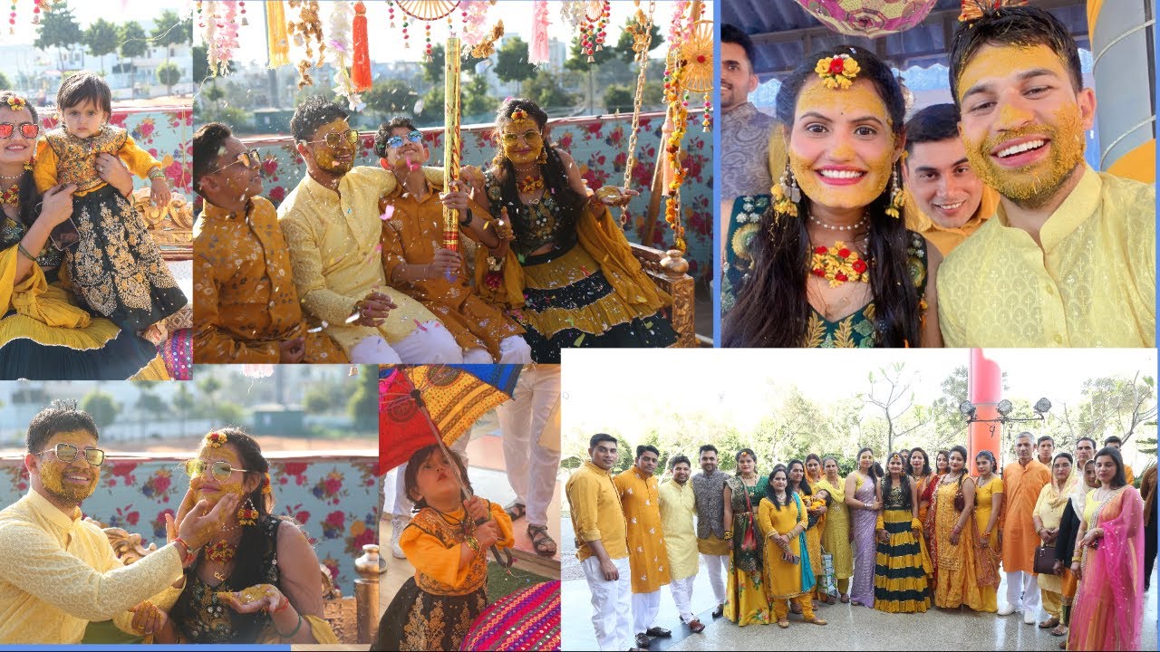 Haldi ceremony in Haryanvi family with Modern Tadka. - YouTube