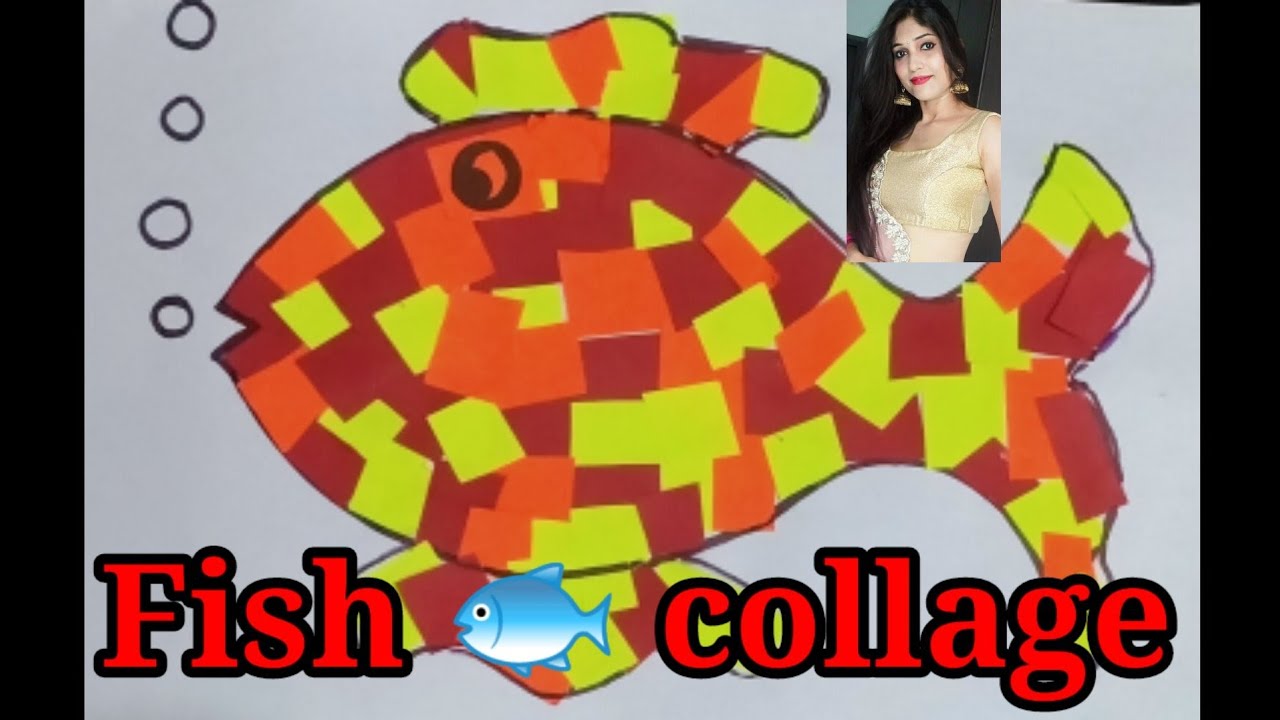 How to make a 🐟 Fish collage - YouTube