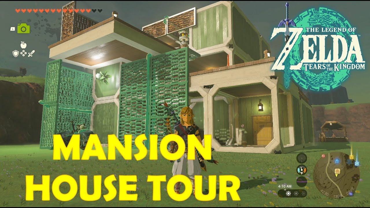 3 Story Mansion House Design - Dream House Tour - Zelda Tears of ...