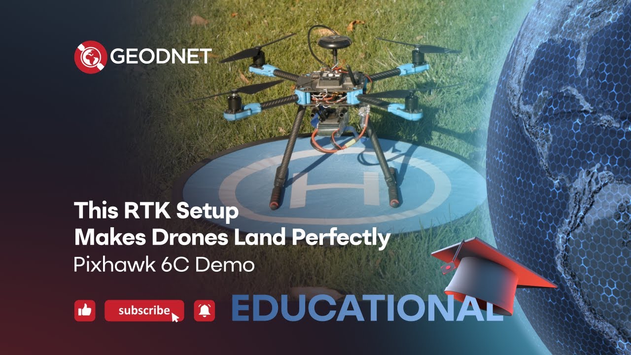 This RTK Setup Makes Drones Land Perfectly (Pixhawk 6C Demo with ...