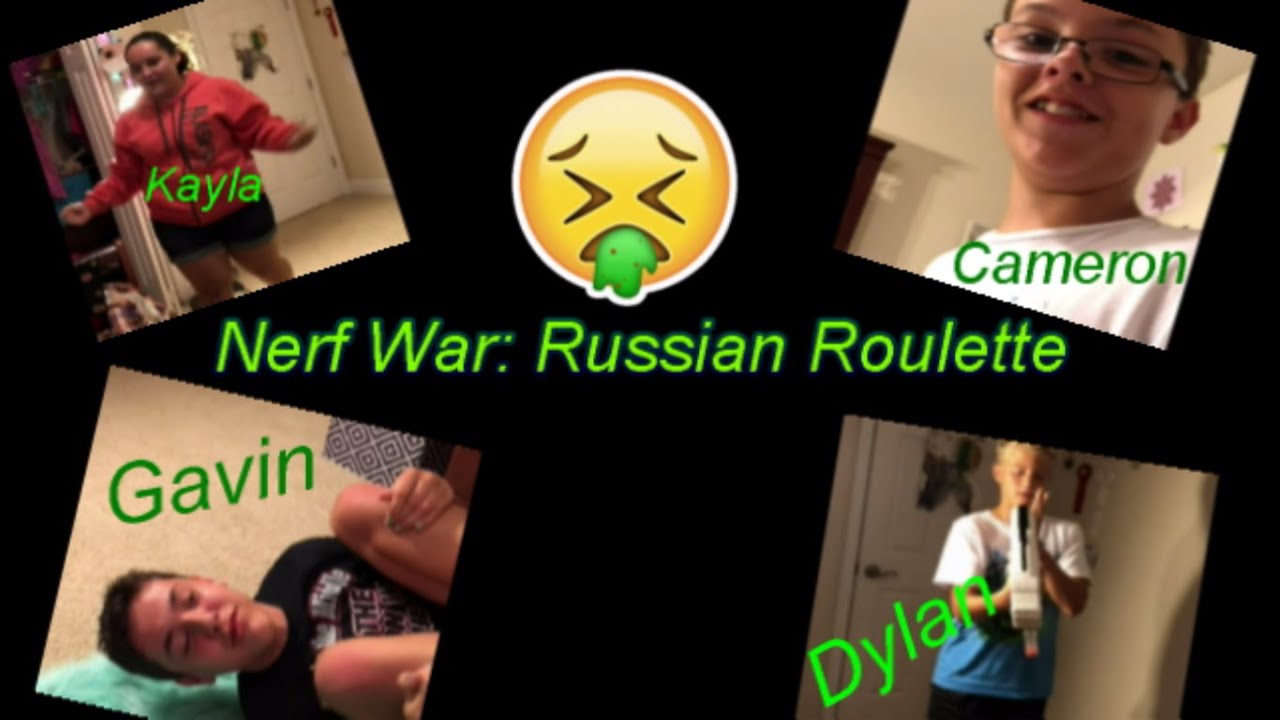 Nerf War: Russian Roulette - YouTube