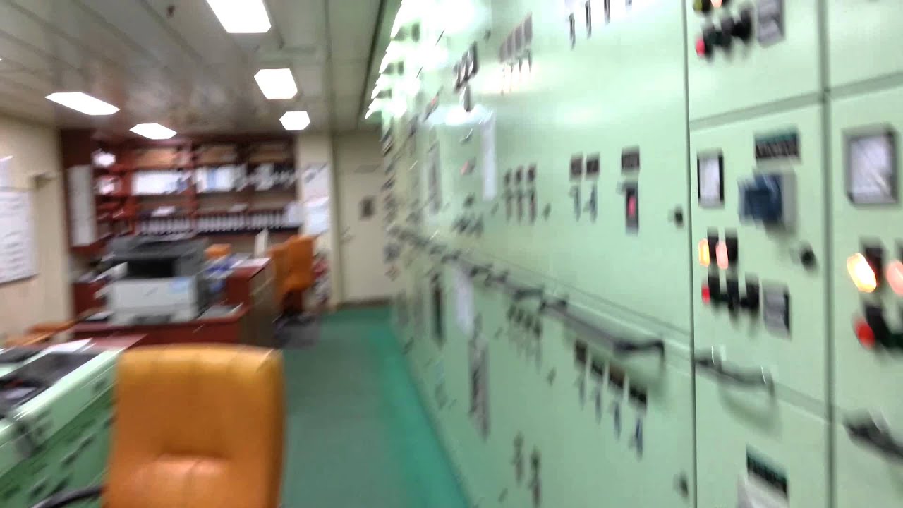 Inside Container Ship - YouTube