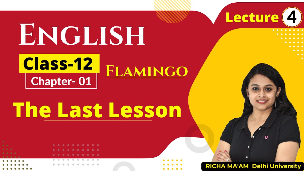 NCERT & CBSE Questions | The Last Lesson | Flamingo Book | English ...