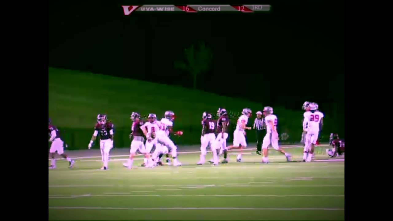 UVa-Wise Football Highlights vs. Concord University - YouTube