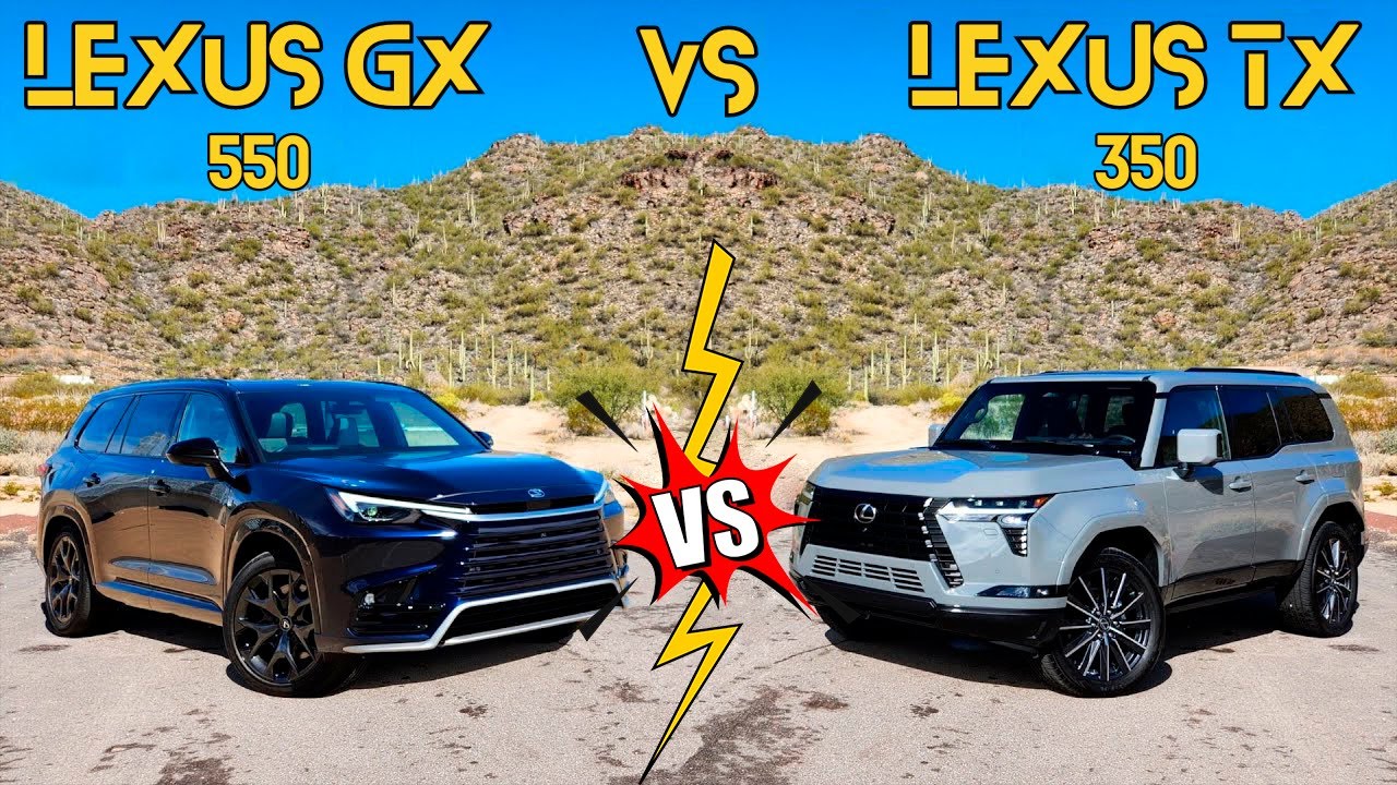 Luxury SUV Face-Off: Lexus GX 550 vs TX 350 Comparison! - YouTube