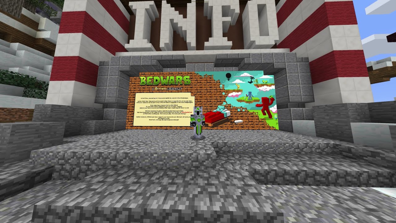 Hypixel bedwars try hard mode! - YouTube