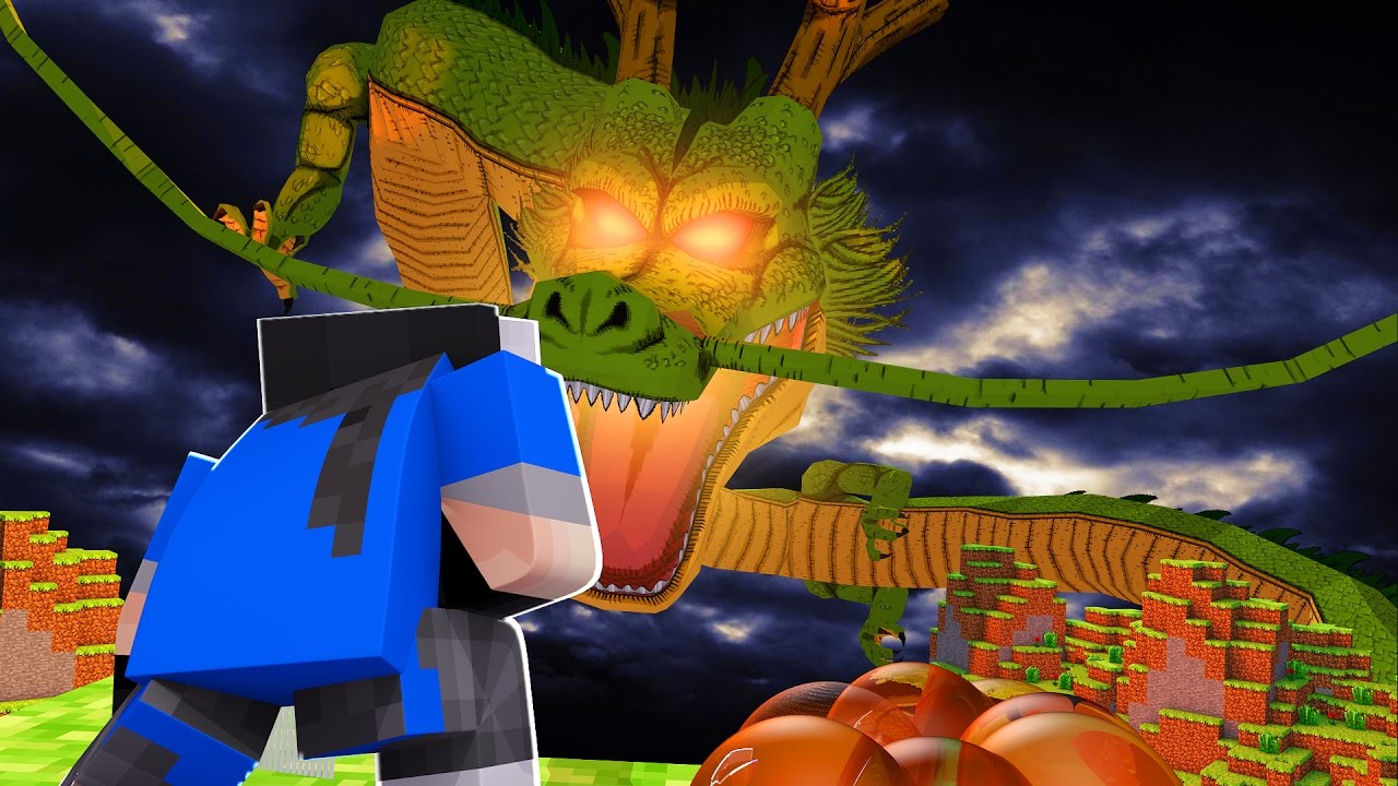 Minecraft DRAGON BLOCK C SUPER - SHENLONG APAREÇA ! ‹ Sky › - YouTube
