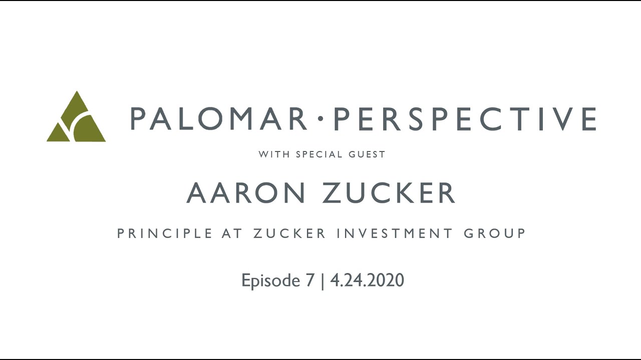 Palomar Perspective Episode 7 with Aaron Zucker, Principle at Zucker ...