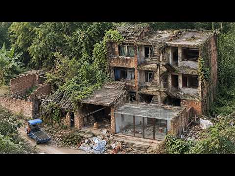 Two Young Girls DIY Renovate Parents' 10-Yr Abandoned Old Low-Rise Flat With Their First Money