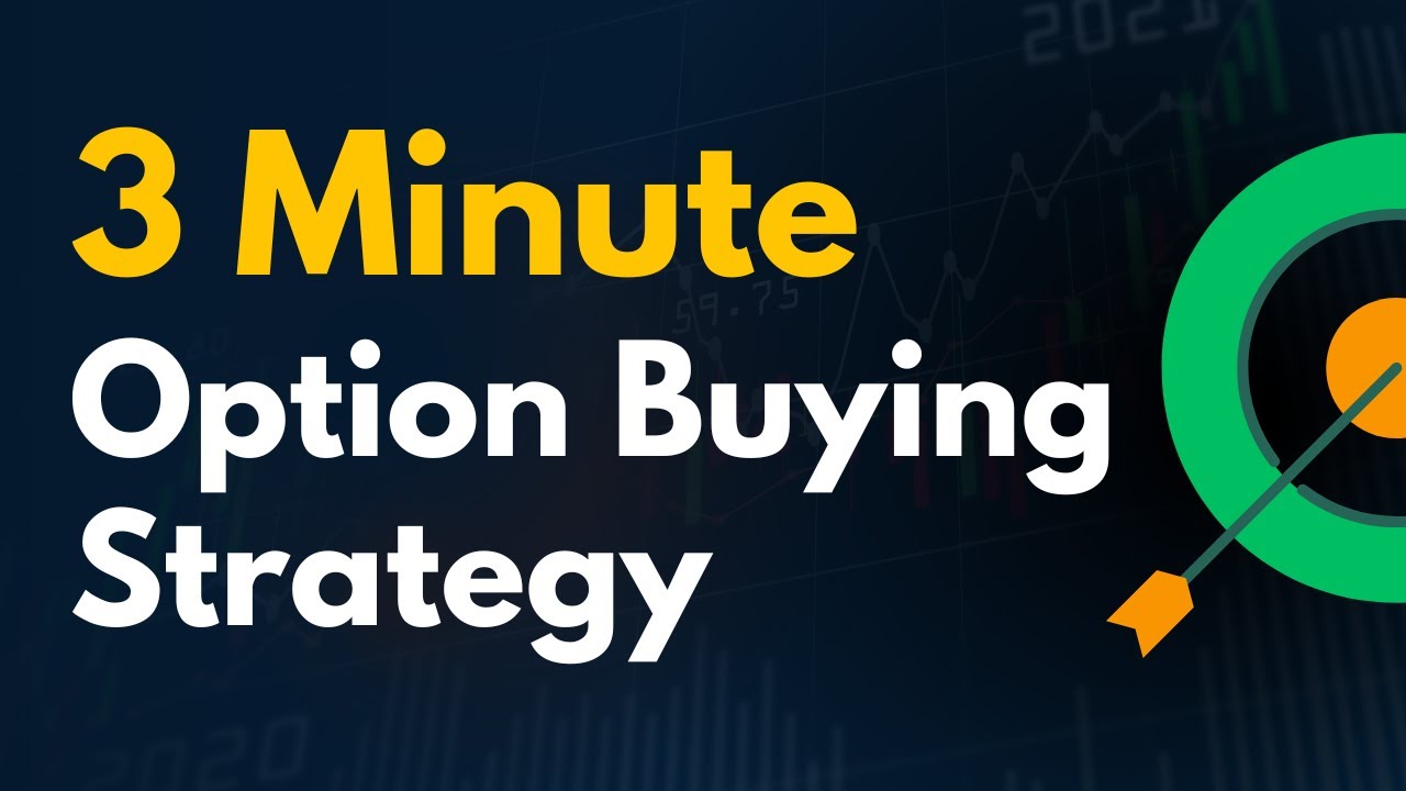 3 Minute Option Buying Strategy | Options Trading Strategy for Intraday ...