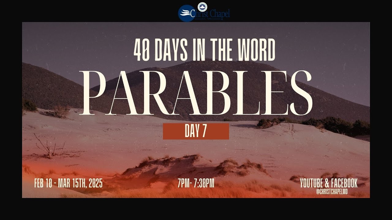 40 Days In The Word || Day 7 || The Parable of the Yeast/Leaven - YouTube